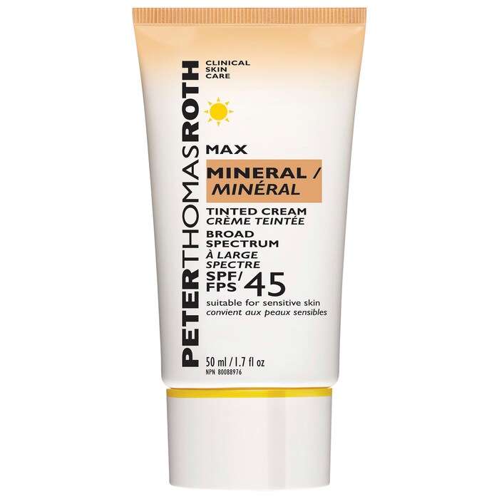 Max Mineral Tinted Cream Broad Spectrum SPF 45 - Peter Thomas Roth ...
