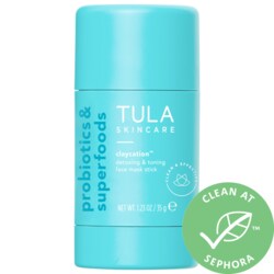 Claycation™ Detoxing & Toning Face Mask Stick - TULA Skincare | Sephora