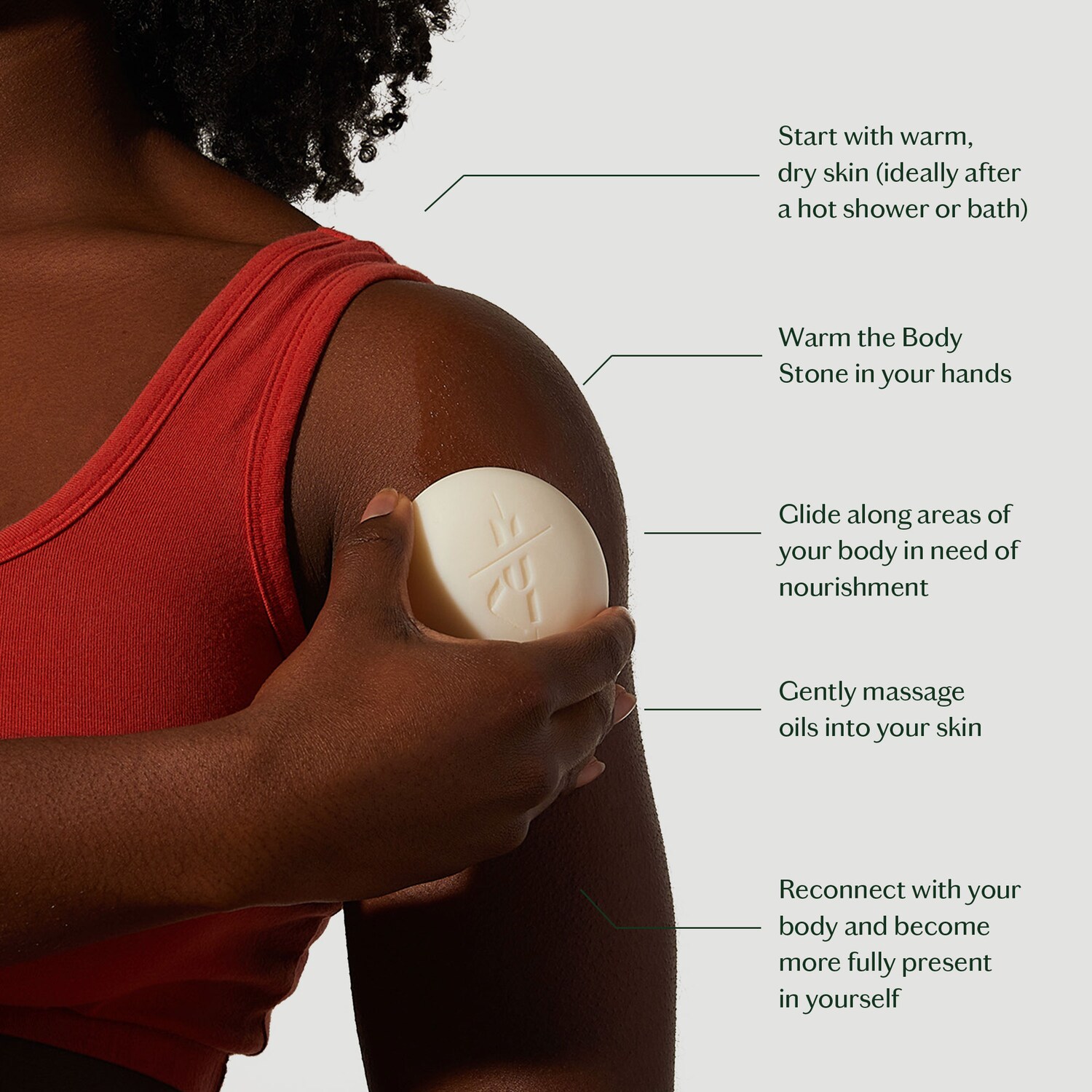 Kate McLeod Grounding Stone Solid Refillable Body Moisturizer | Mall of America®