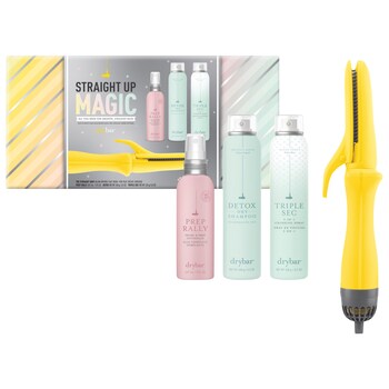 The Straight Shot Blow-Drying Flat Iron Hair Set - Drybar | Sephora