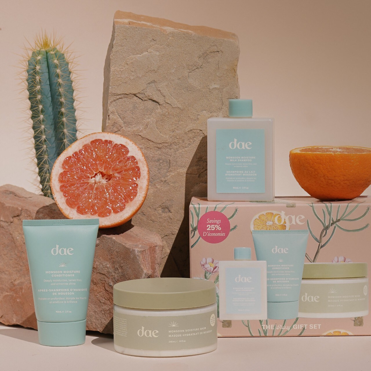 Dae Monsoon Moisture Shampoo, Conditioner & Mask Hair Set | Mall of ...