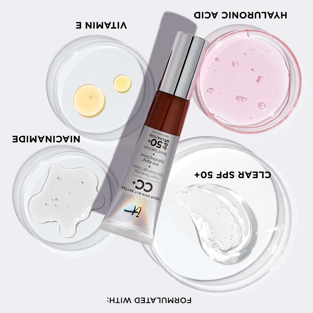 IT Cosmetics CC+ Cream Full Coverage Color Correcting Foundation with ...