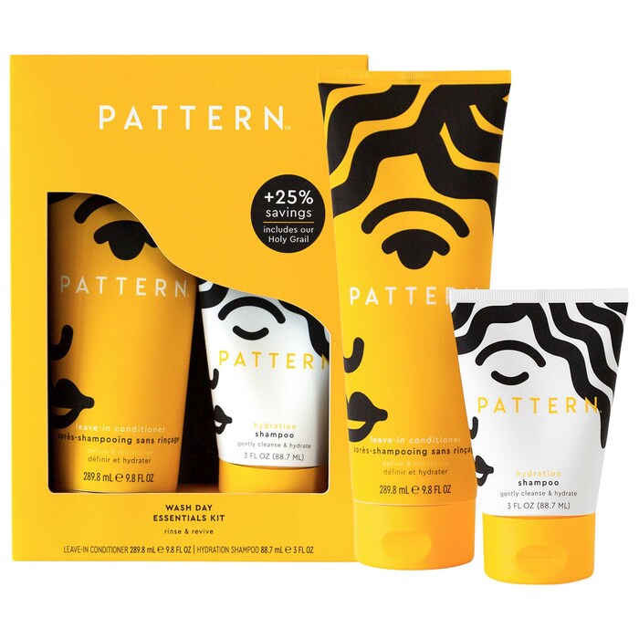 Leave-In Conditioner & Mini Hydration Shampoo Hair Set - PATTERN by ...