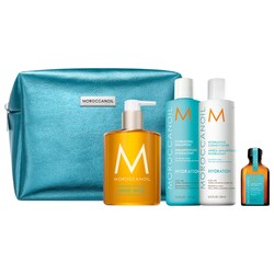 Hydrating Shampoo, Conditioner & Moroccanoil Treatment Set - Moroccanoil | Sephora