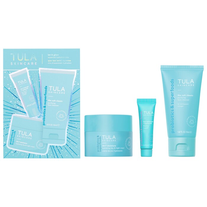 Let It Glow Essential Hydration Trio - TULA Skincare | Sephora