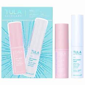 Balmy & Bright AM/PM Eye Balm Duo - TULA Skincare | Sephora