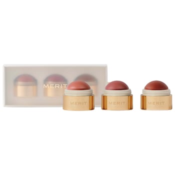 Mini Flush Balm Cream Blush Trio Set - MERIT | Sephora