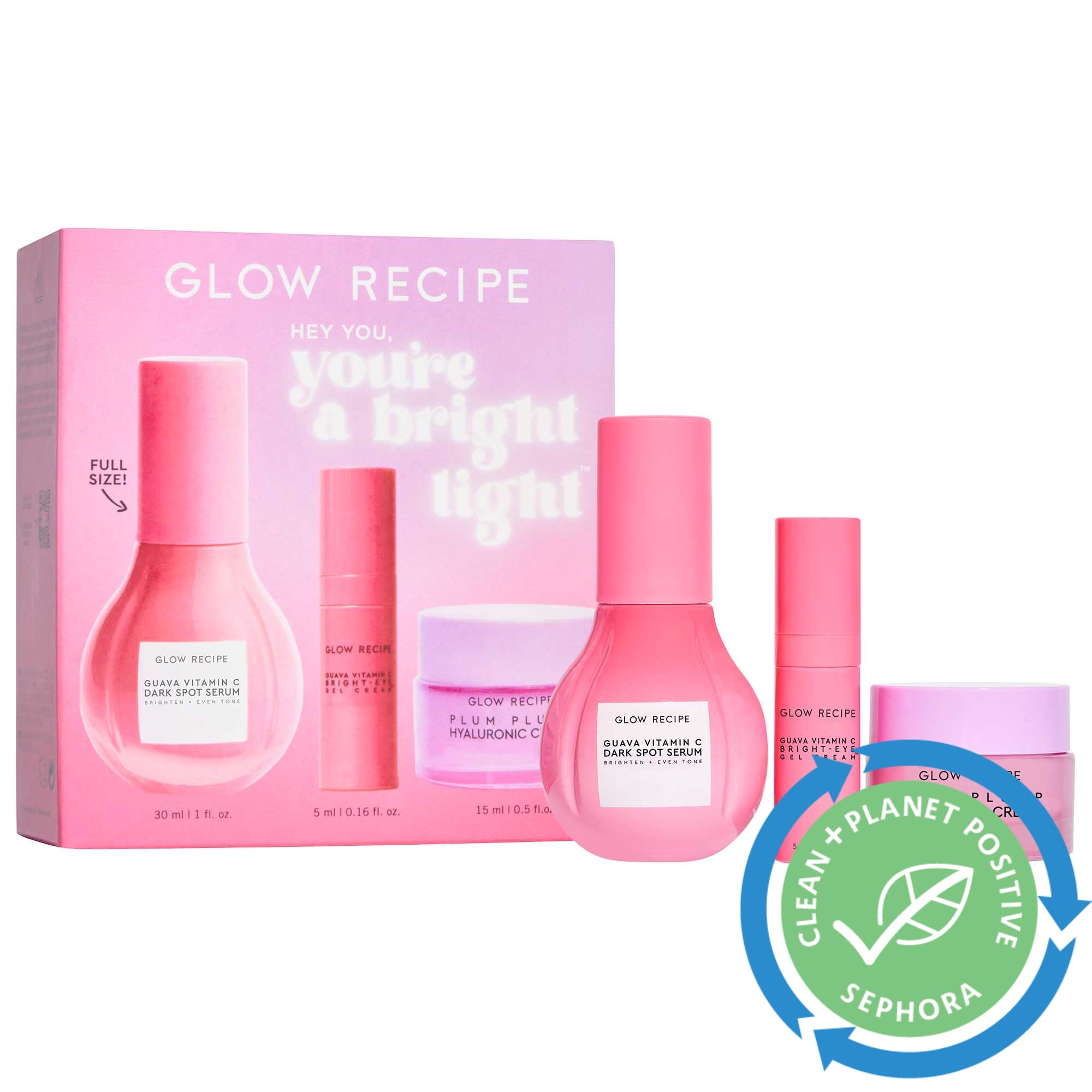 Glow Recipe Hey You, You're A Bright Light Brightening Set | ModeSens