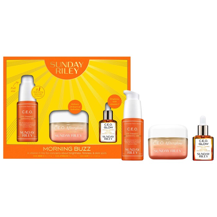 Morning Buzz Vitamin C Trio Kit - Sunday Riley | Sephora