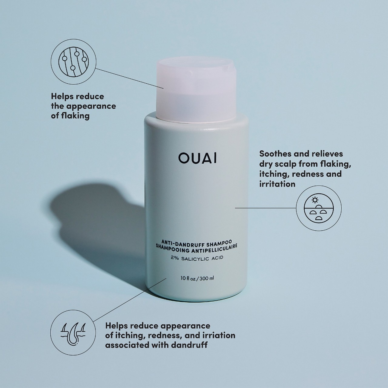 Ouai Anti-Dandruff Shampoo International Shipping