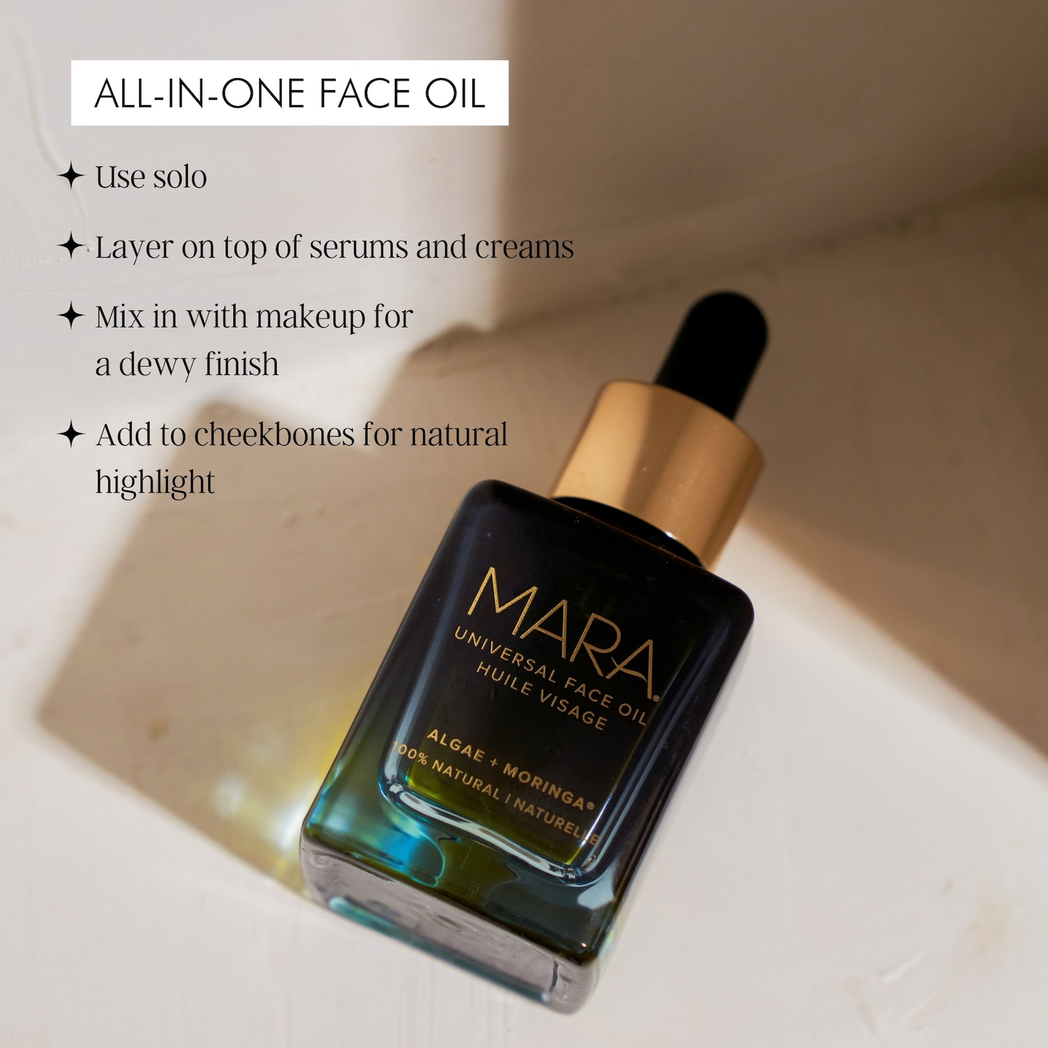 MARA Algae + Moringa® Universal Hydrating Face Oil | Hamilton Place