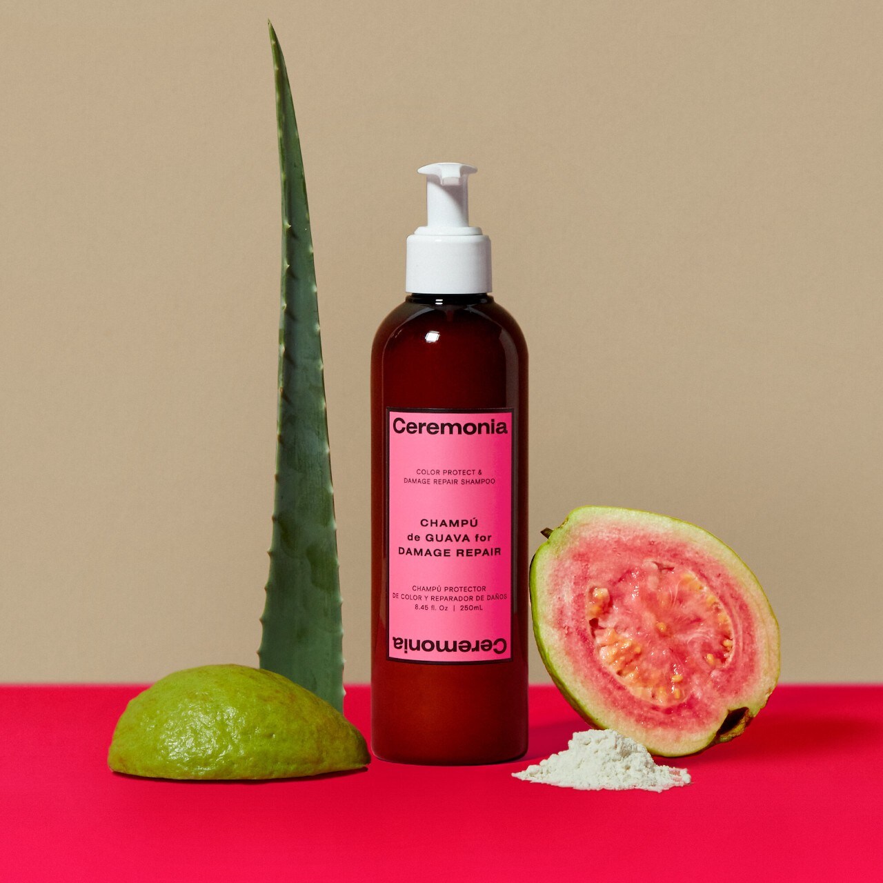 Ceremonia Guava Shampoo for Damaged and Color Treated Hair | Hamilton Place