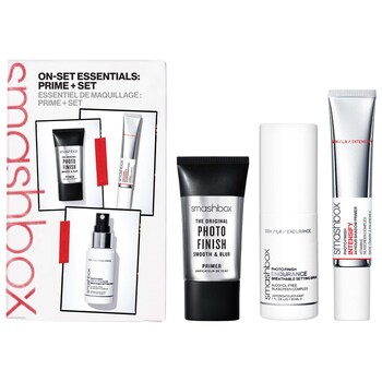 On-Set Essentials: Primer + Setting Spray Trio Set - Smashbox | Sephora