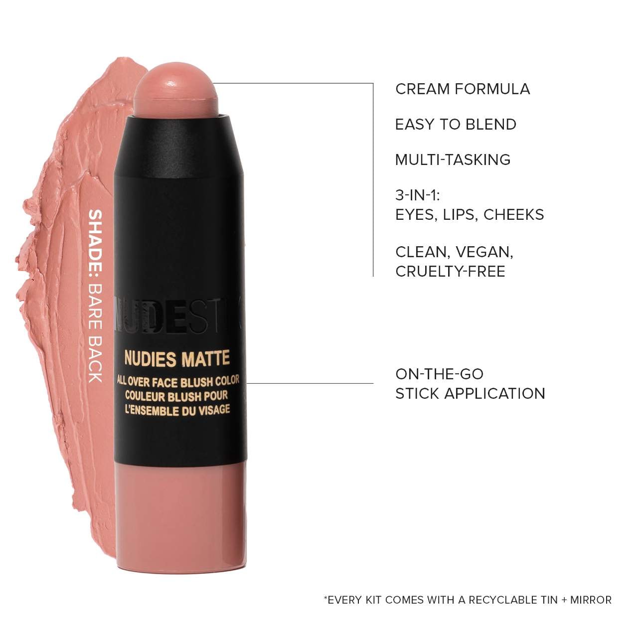 Nudestix Mini Pink Nude Blush 3 Pc Kit Hamilton Place