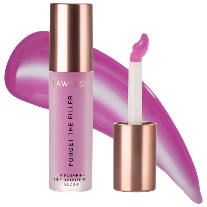 Forget The Filler Lip Plumper Line Smoothing Gloss - LAWLESS | Sephora