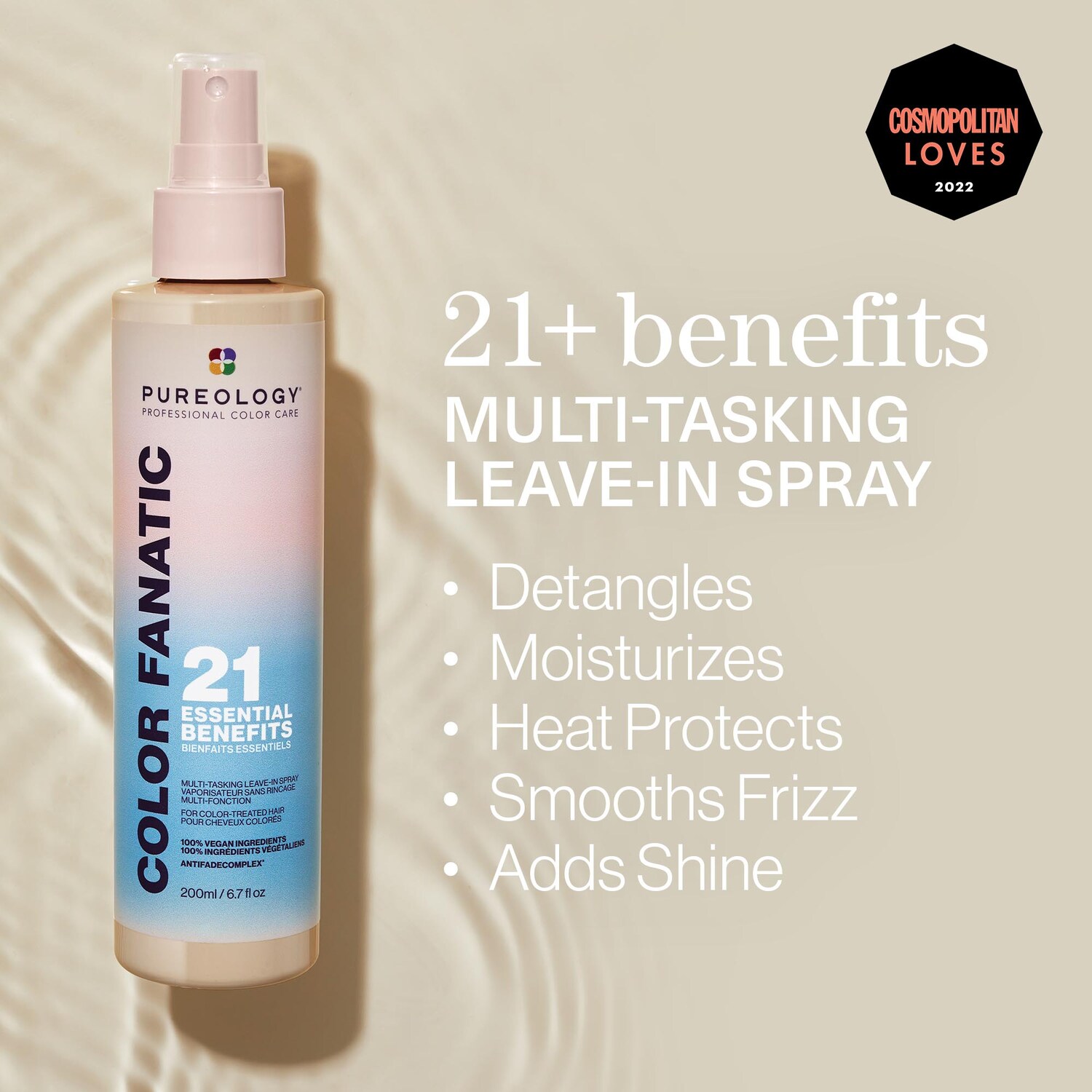 Pureology Color Fanatic Heat Protectant Leave-In Conditioner | Hamilton ...