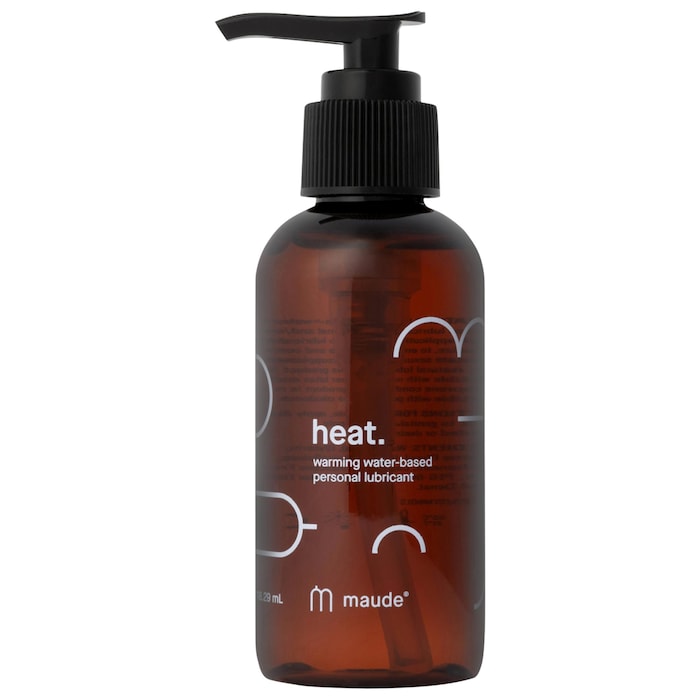 heat—warming water-based personal lubricant - maude | Sephora