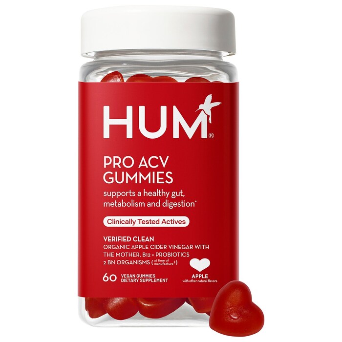 PRO ACV Healthy Gut Vegan Gummies with 100% Organic Apple Cider Vinegar ...