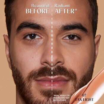 Men Concealer Before And After