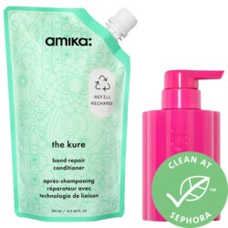The Kure Bond Repair Refillable Conditioner Bottle and Pouch Set ...