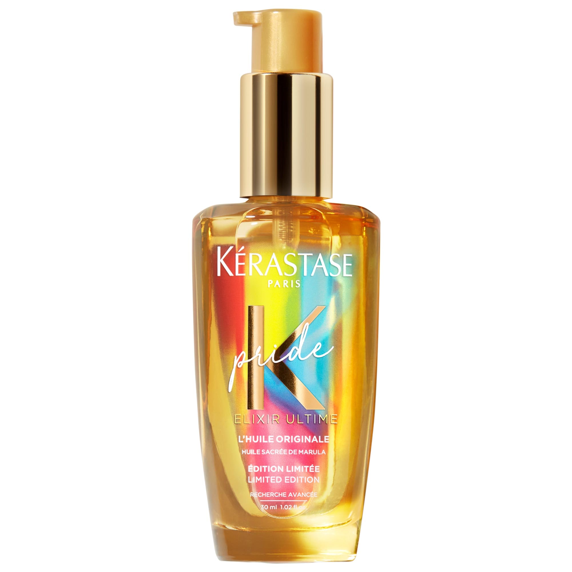 Kérastase Mini Elixir Ultime Hydrating Hair Oil Serum Pride Edition ...