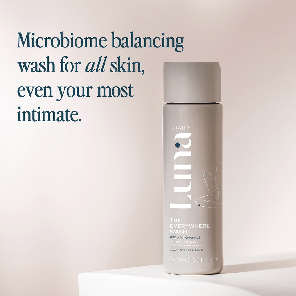 Luna Daily The Everywhere Wash - Ph Balancing With Prebiotics + Vitamins C+E For All Skin - Big ...