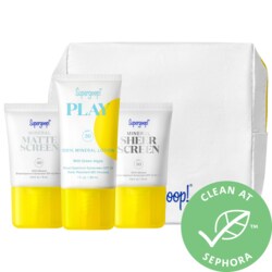 100% Mineral Sunscreen Starter Kit - Supergoop! | Sephora
