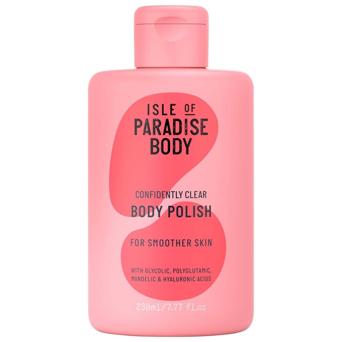 Confidently Clear Body Polish Scrub with Glycolic & Hyaluronic Acids ...