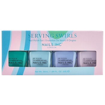 Serving Swirls Nail Polish Quad Set - NAILS INC. | Sephora