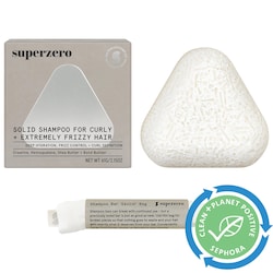 Deep Moisture and Anti Frizz Shampoo Bar for Curly, Coily & Extremely Frizzy Hair - superzero | Seph