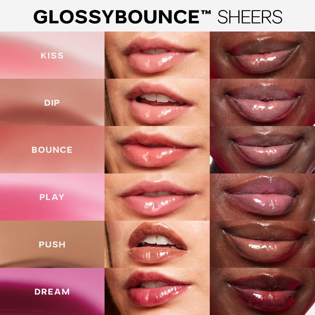 Saie Glossybounce™ High-Shine Hydrating Lip Gloss Oil | Hamilton Place