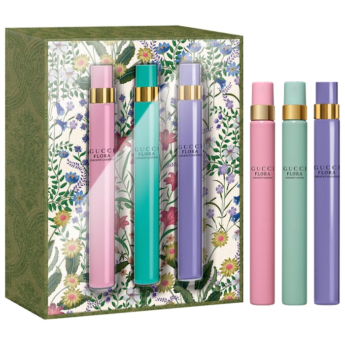 Flora Gorgeous Travel Spray Perfume Trio Set - Gucci | Sephora