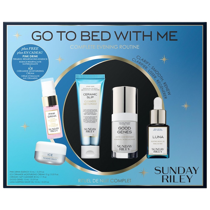 Go To Bed With Me Complete Anti-Aging Night Routine - Sunday Riley ...