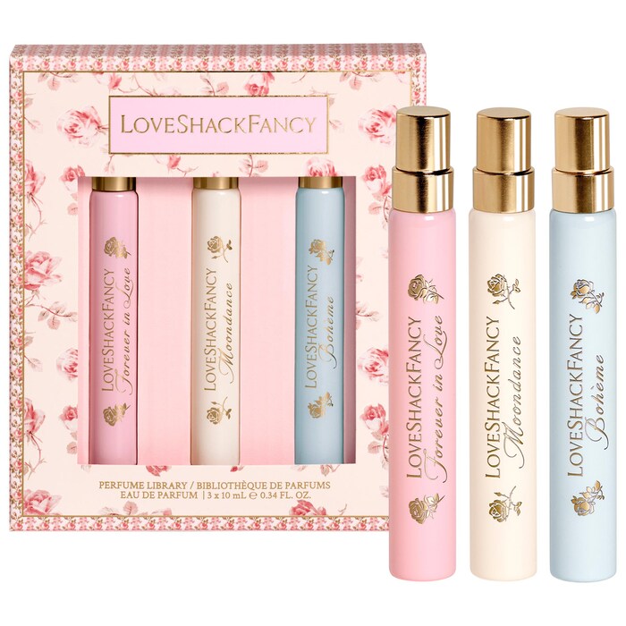Perfume Library Eau de Parfum Travel Spray Gift Set - LoveShackFancy ...