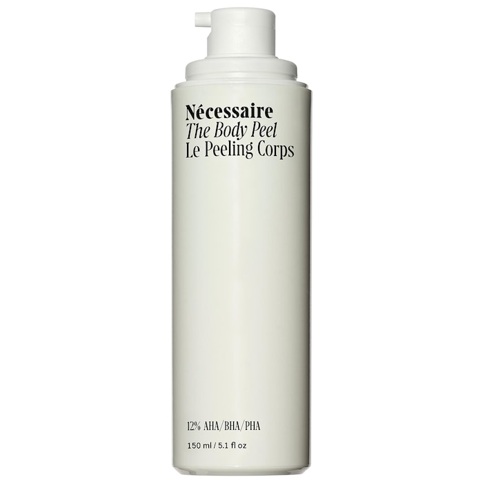 The Body Peel - Resurfacing Serum with 12% AHA/BHA/PHA, 1% Resveratrol ...