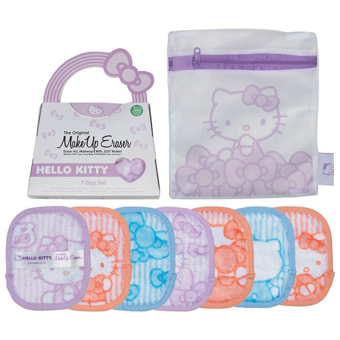 Hello Kitty 7-Day Set Reusable Makeup Wipes - The Original MakeUp ...