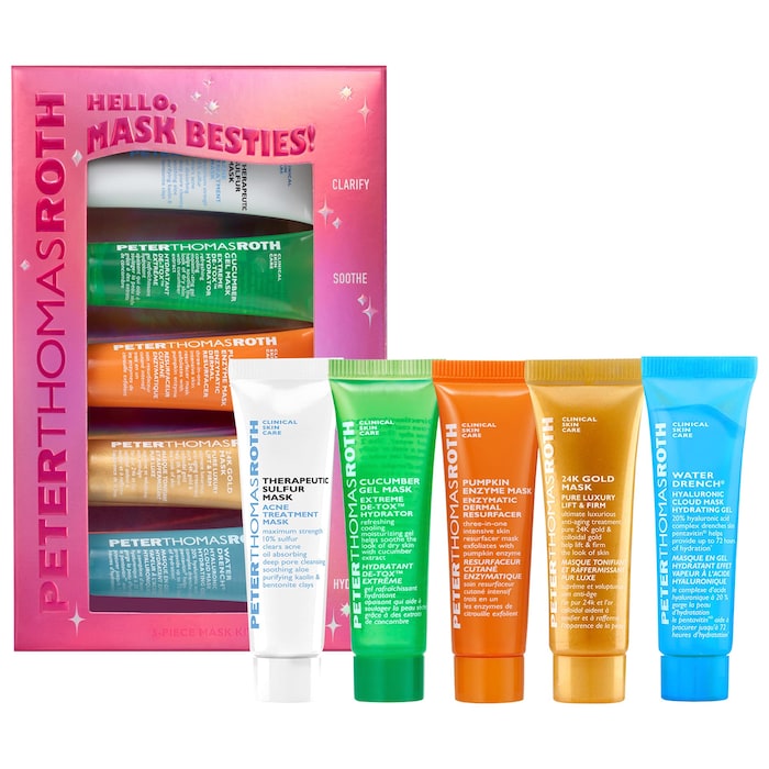 Hello, Mask Besties! 5-Piece Mask Kit - Peter Thomas Roth | Sephora