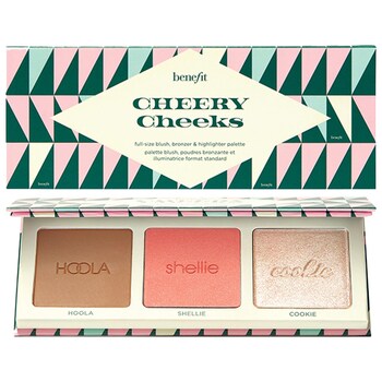 Cheery Cheeks Blush, Bronzer & Highlighter Face Palette - Benefit ...
