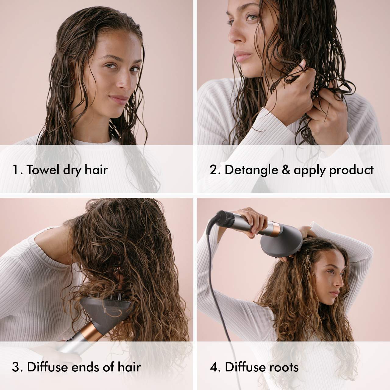 Dyson Airwrap™ Multi Styler Complete Long Diffuse For Curly & Coily ...