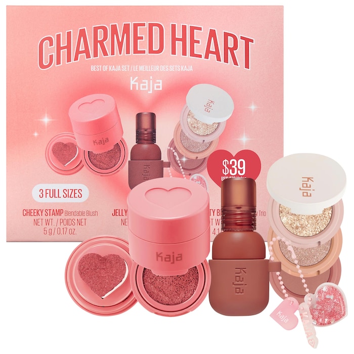 Charmed Heart Face Set - Kaja | Sephora