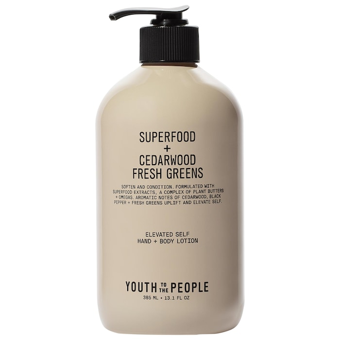 Superfood Omega Hand + Body Lotion with Kale + Green Tea - Youth To The ...