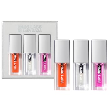 Mini PhD Hybrid Lip Oil Trio Set - HAUS LABS BY LADY GAGA | Sephora