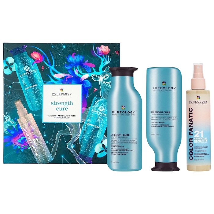 Strength Cure & Color Fanatic Kit for Damaged, Color Treated Hair ...