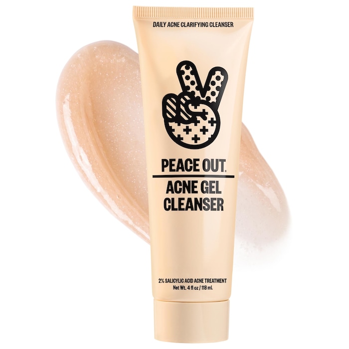 2% Salicylic Acid Acne Gel Cleanser - Peace Out | Sephora