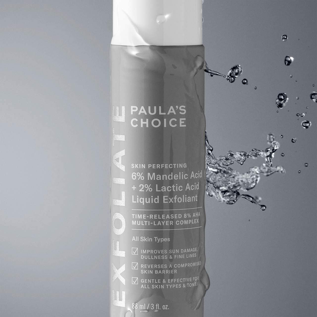 Paula's Choice Skin Perfecting 6% Mandelic Acid + 2% Lactic Acid Liquid ...