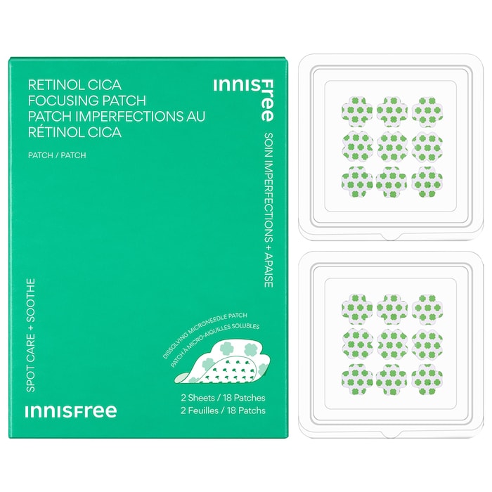 Retinol Cica Microneedle Focusing Patch - innisfree | Sephora