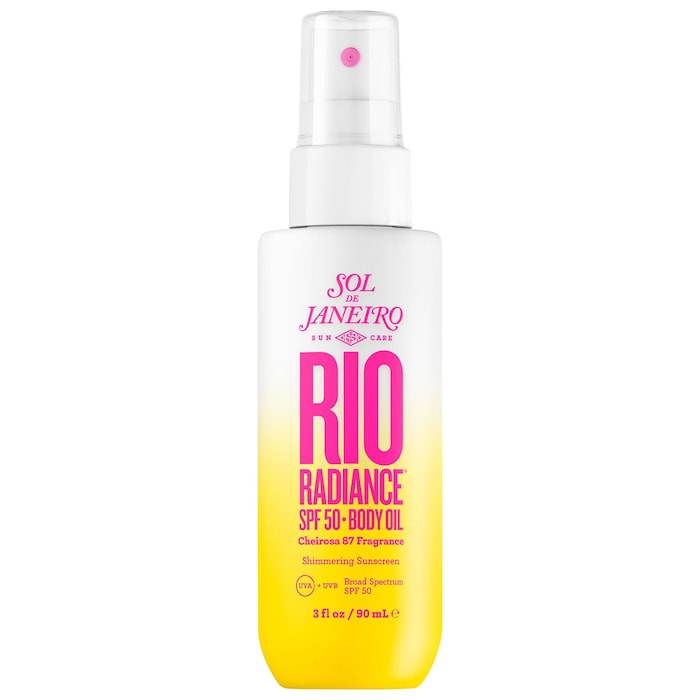Rio Radiance™ SPF 50 Shimmering Body Oil Sunscreen - Sol de Janeiro ...