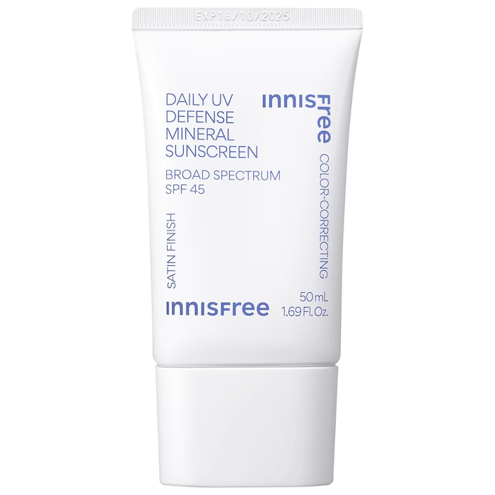 Daily UV Defense Mineral Sunscreen Broad Spectrum SPF 45 - innisfree ...