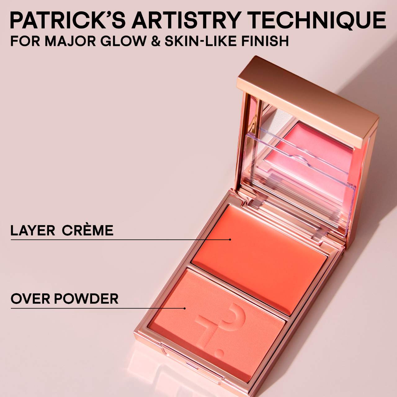 PATRICK TA Major Headlines Double-Take Crème & Powder Blush Duo ...