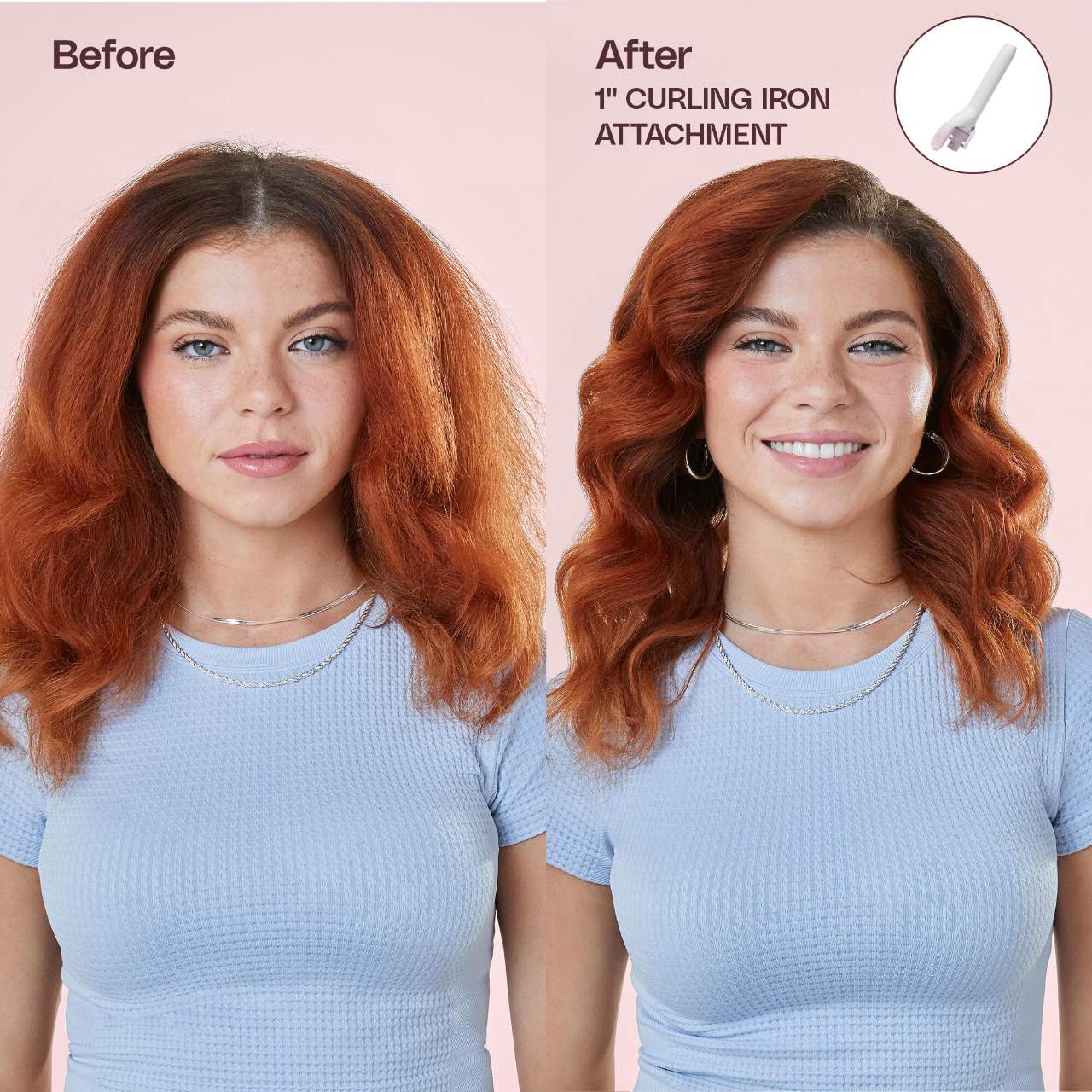 Mane Power Bottom Base + Jumbo Hair Waver, Wand & Curling Iron ...